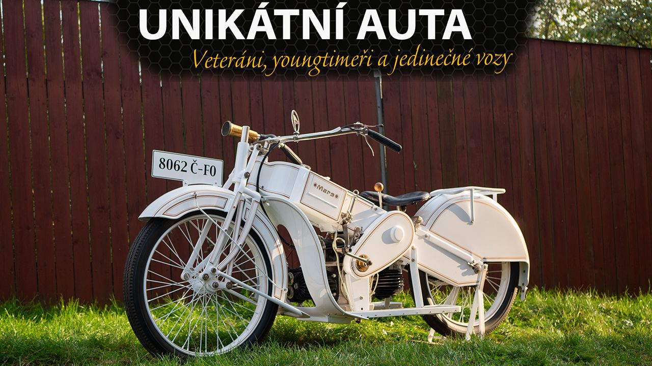 Motocykl Mars 1000, který vznikl v roce 1920 | Stream